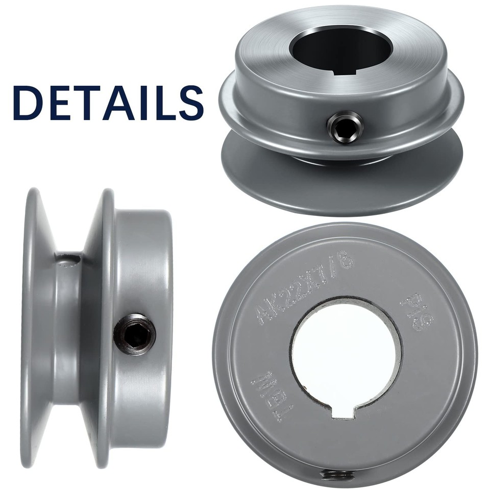 Mechanical Belt Pulley Single/Double Groove Web Sheave Bored-to-Size ...