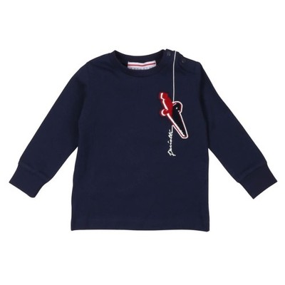 Paciotti - T-Shirt Manica Lunga Collo Alto Blu Navy | eBay