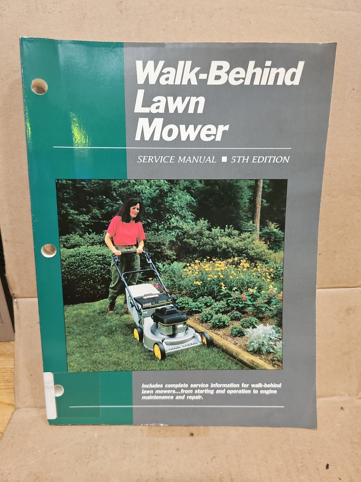 Walk-Behind Lawn Mower Ed 5 Service Manual,Engine Repair,Parts ...