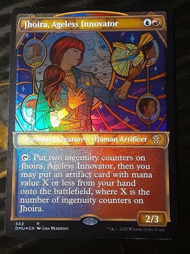 Jhoira Ageless Innovator TEXTURED FOIL , Dominaria United , NM,MTG,FREE ...