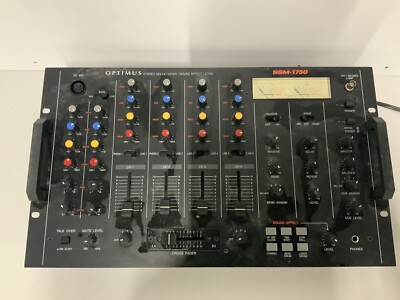Optimus Stereo Sound Mixer /sound Effect /Echo SSM -1750 | eBay