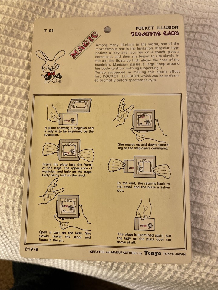 Tenyo Floating Lady T-91 Brand New Magic Trick Rare | eBay