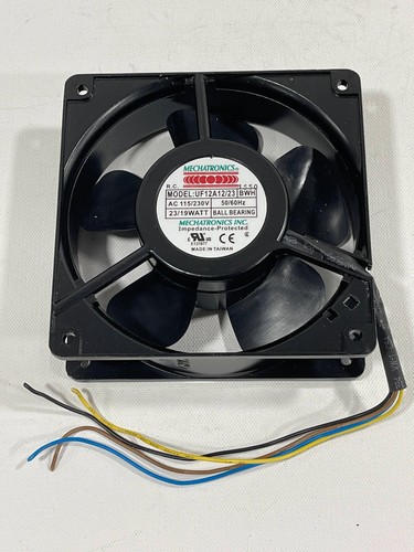 Mechatronics Fan UF12A12/23 BWH 115/230V 50/60Hz | eBay