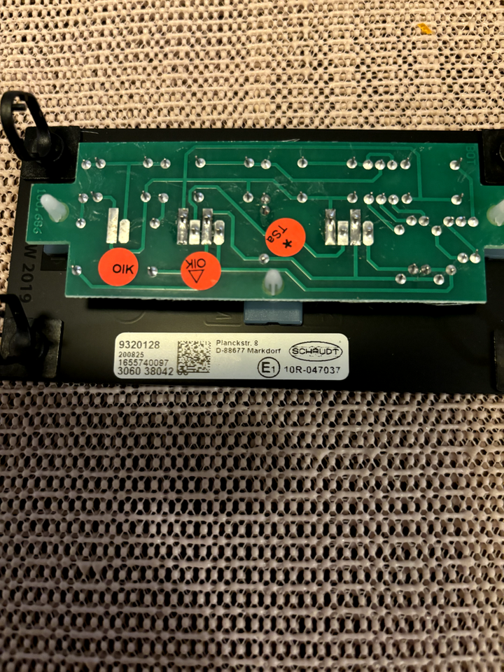 CARAVAN / MOTORHOME ADRIA CARAVAN 12v CONTROL PANEL | eBay UK