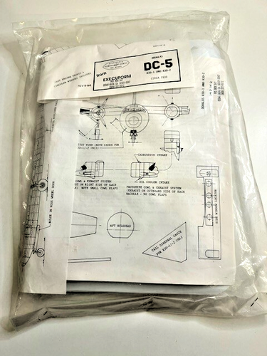 #379 EXECUFORM VACUFORM DOUGLAS DC-5 R3D-1 & R3D-2 CIRCA 1939 AIRPLANE ...
