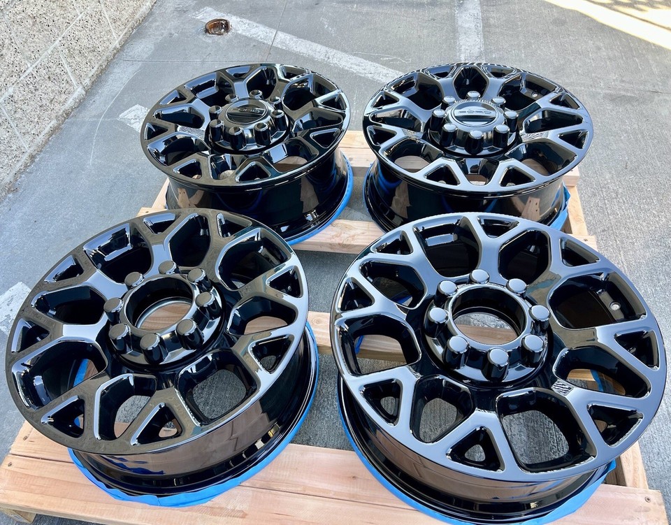 20” Ford BLACK F250 F-250 F350 F-350 Lariat King Ranch Wheels Rims ...