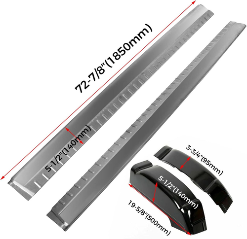 Rocker Panels and Cab Corners Compatible with 1999-2007 Chevy Silverado ...