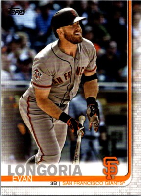 2019 TOPPS SERIES 2 EVAN LONGORIA SAN FRANCISCO GIANTS #390 | eBay