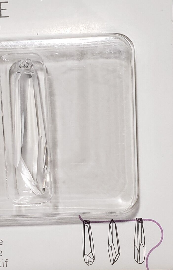 SWAROVSKI Create Your Style 30 mm GALACTITE PENDANT - CRYSTAL | eBay