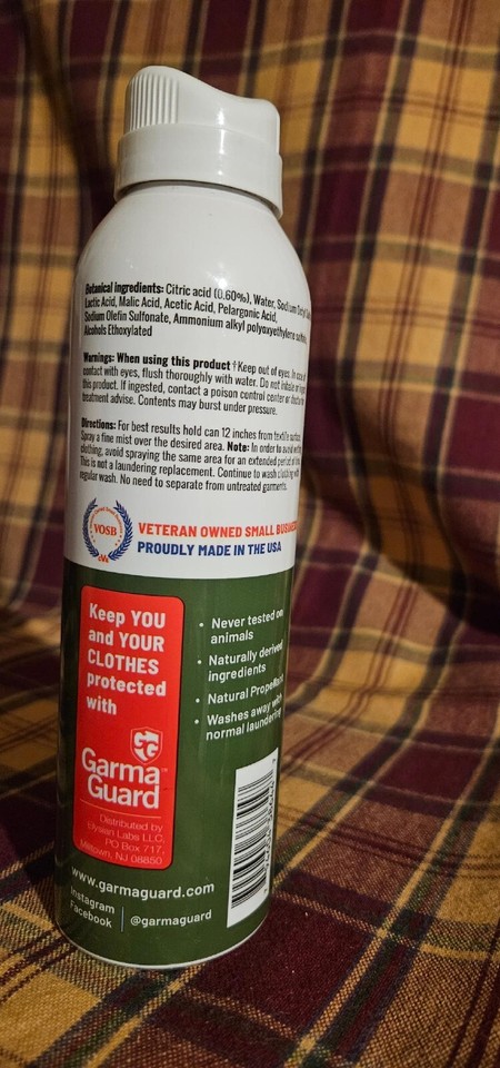 Garma Guard Garment & Fabric Spray Cleaner NEW 6 oz Never used | eBay