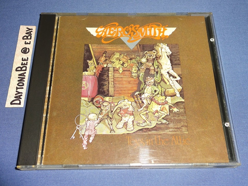 Aerosmith Toys In The Attic (1975) CD [CASE & ARTWORK ONLY/NO DISC ...