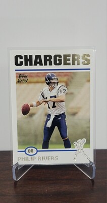 2004 Topps - #375 Philip Rivers San Diego Chargers Rookie Card (RC) | eBay