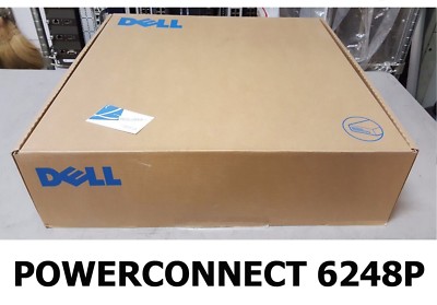 NEW SEALED - DELL POWERCONNECT 6248P POE 48-PORT GIGABIT SWITCH | eBay
