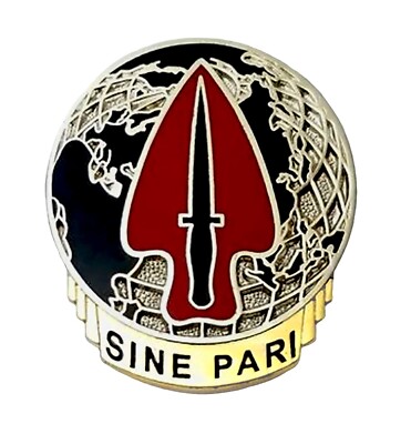 U.S. Army Special Ops Command " SINE PARI" (each) | eBay