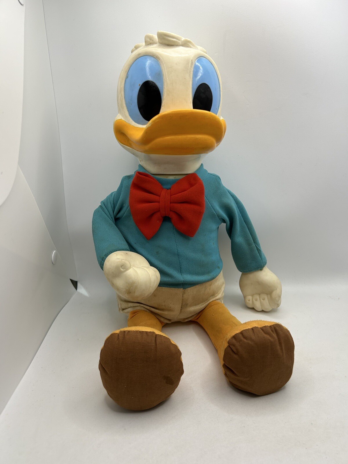 vintage Donald Duck Doll Rubber Face Hong King 16 Inches | eBay