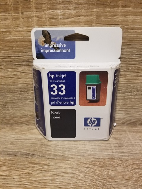Genuine HP 33 51633M Black Ink Cartridge for sale online | eBay