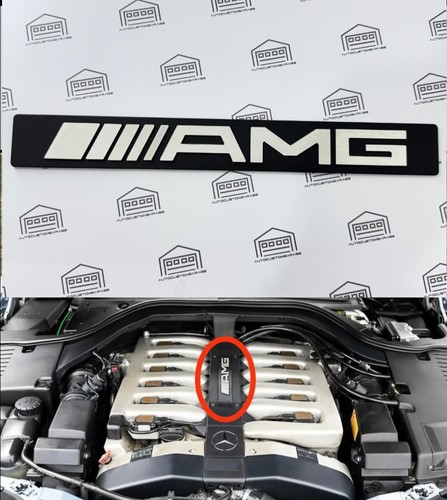 AMG engine plaque badge for Mercedes-Benz. M120, V12 (W140,W129) | eBay