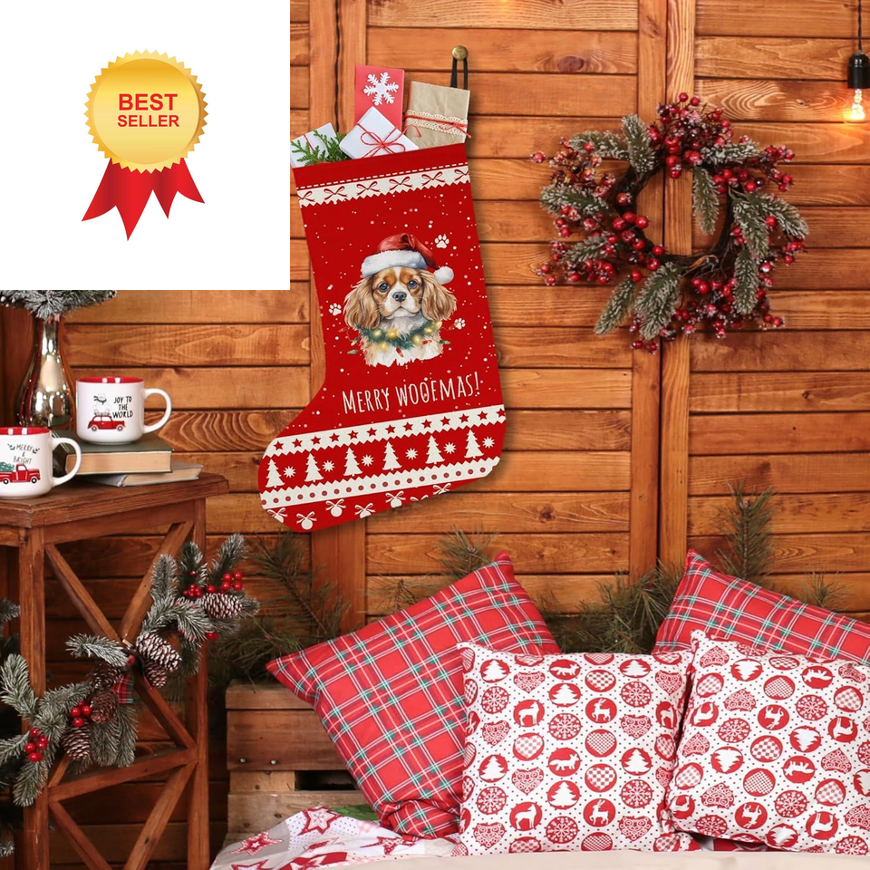 Cavalier King Charles Spaniel Gifts Dog Christmas Stocking, | eBay