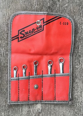 Snap-On Tools C-52D / OXI Series 5pc Midget Short 6 POINT Wrench Set 1/ ...