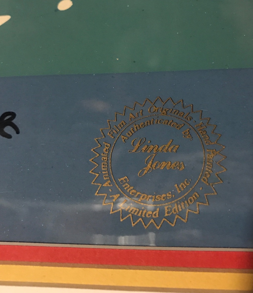 'Duck Dodgers 21st Century' Limited Edition Cel signed by Chuck Jones ...