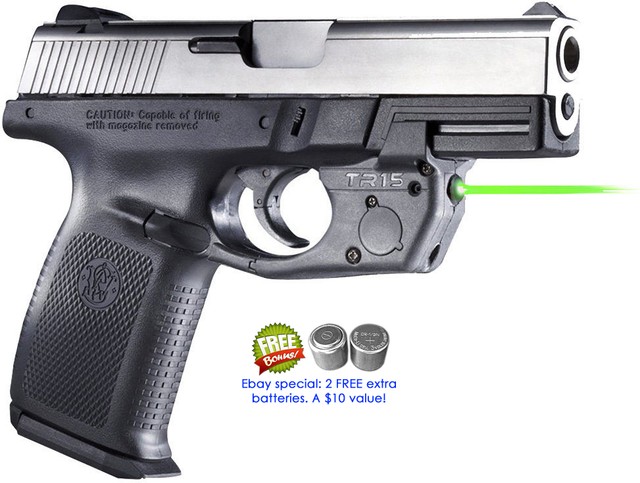 ArmaLaser Tr15g S&w Sigma Sw9ve & Sw40ve Green Laser With Grip Touch ...