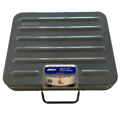 Pelouze 100 lb Heavy Duty Utility Shipping Scale Industrial Model P100S ...