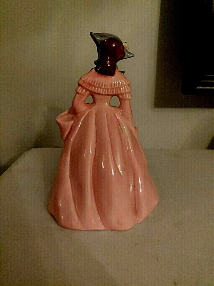 Florence Ceramics ADELINE Pasadena California Grey Violet Large 9" LADY ...