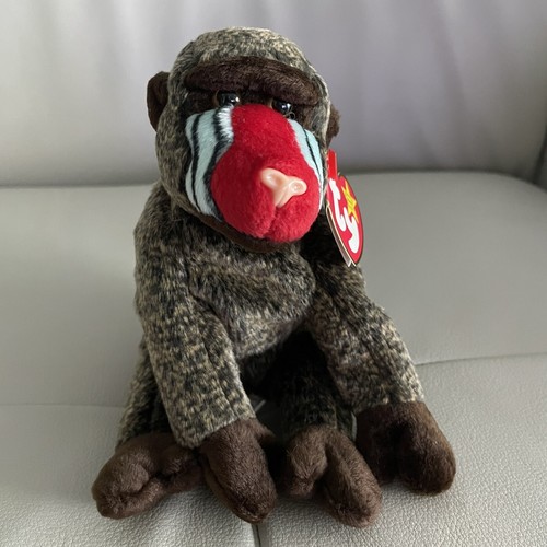 Original Ty Beanie Babies CHEEKS The BABOON Style 4250 1999 | eBay