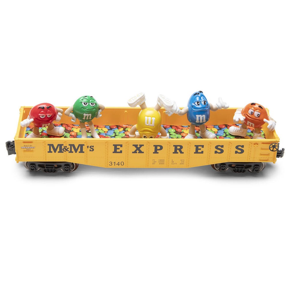 Menards 275-9198 M&M Gondola with Figures #2946 Gondola Car O 027 MIB ...