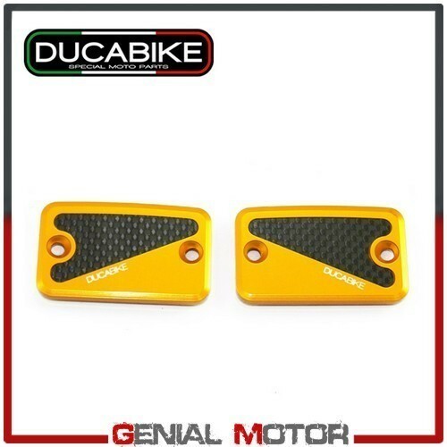 Liquid Tank Caps Gold TLS06B Ducabike Ducati Supersport 800 2003 > 2006 ...