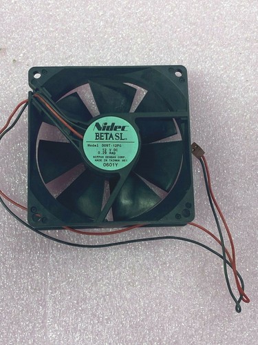 NIDEC BETA SL D09T-12PG 12VDC 0.25A FAN | eBay