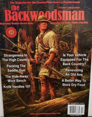 The Backwoodsman March April 2020 Muzzleloading Saddle Gun FREE ...