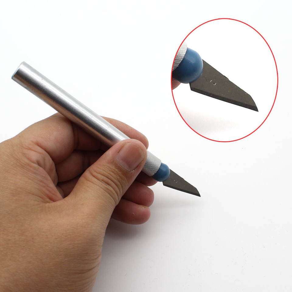 17PCS Hobby Knife Set Craft Razor Exacto Blade Cutter Tool Precision ...