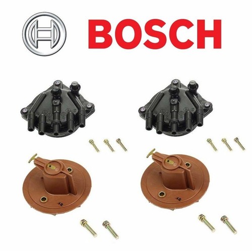 Kit of 2 Distributor Cap & 2 Rotor Bosch Brand For Lexus LS400 04268/ ...