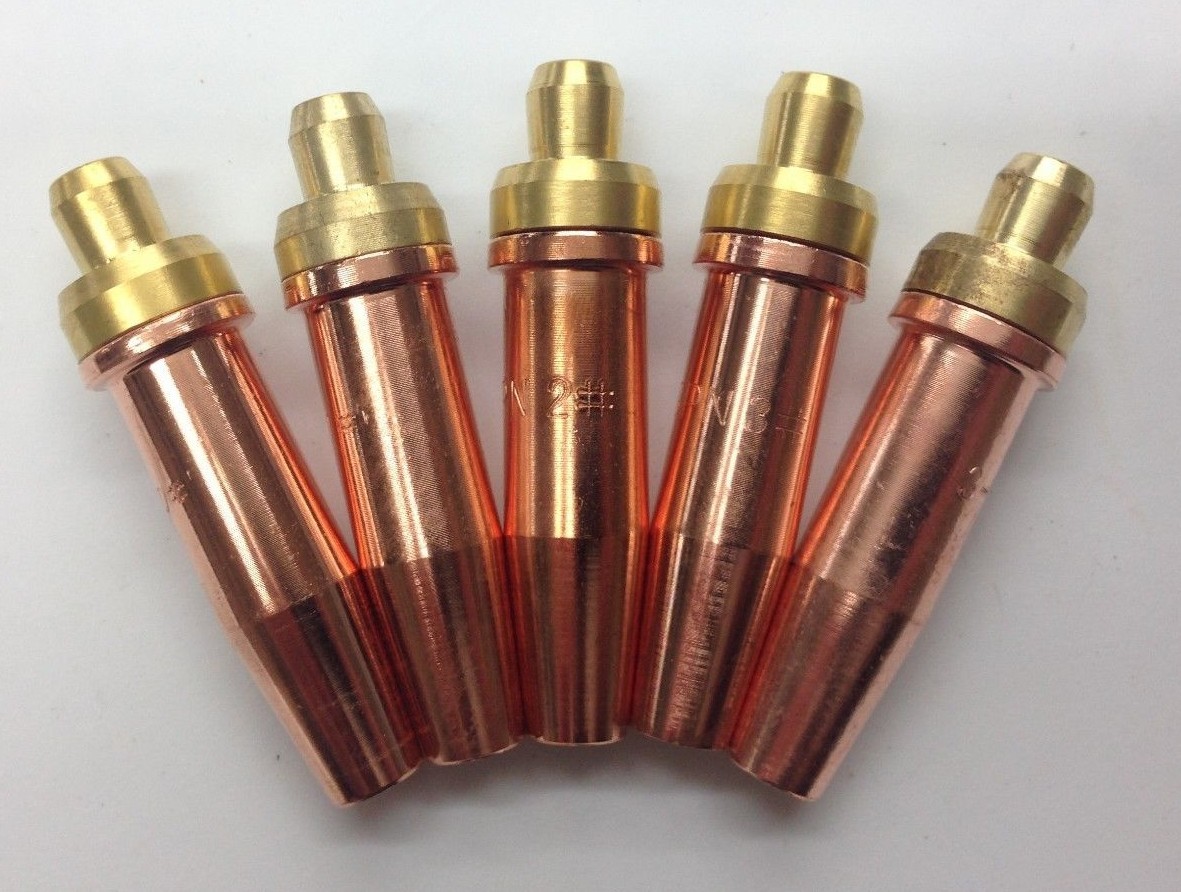 Propane/Natural Gas Cutting Tip 3-GPN #0,1,2,3,4 for Victor Type Torch ...
