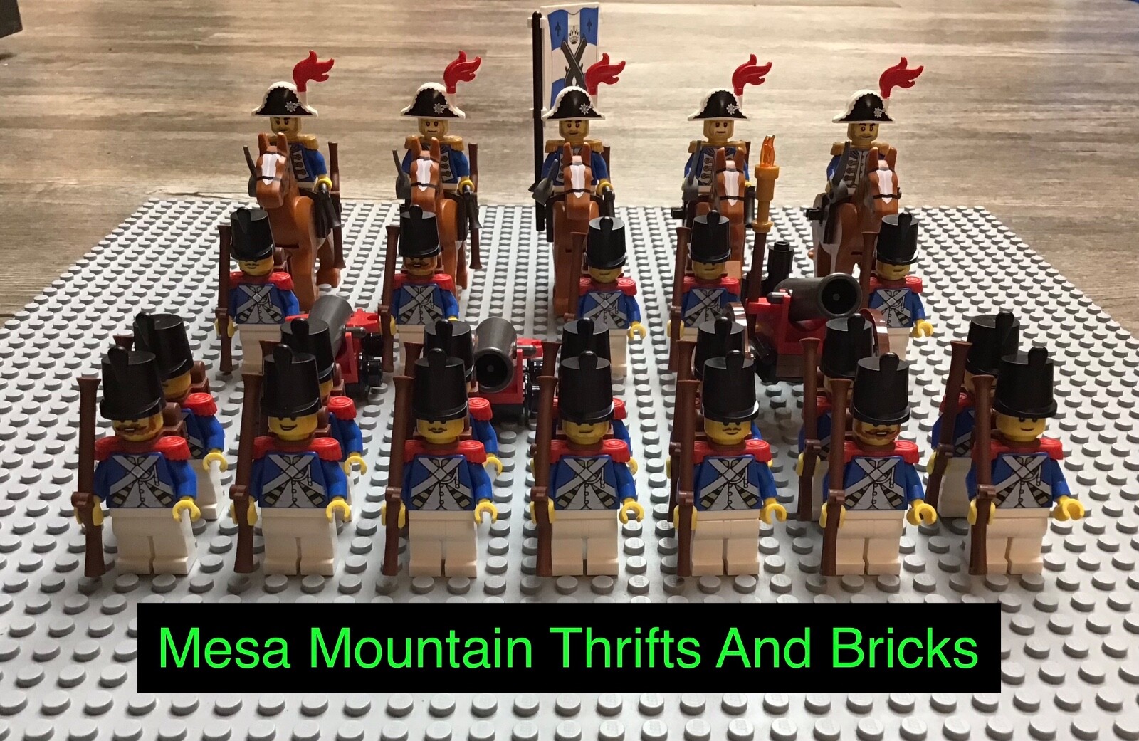 Lego Imperial, British, Infantry & Calvary Soldier Army Minifigures ...