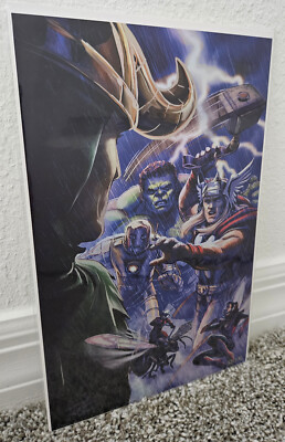 Avengers Foil Print - Ron Leary Art - 32/100 - Very Rare! 🔥 | eBay