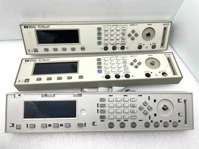 LOT OF 3 HP AGILENT 8110A FACEPLATES 150 MHz PULSE GENERATOR BROKEN ...