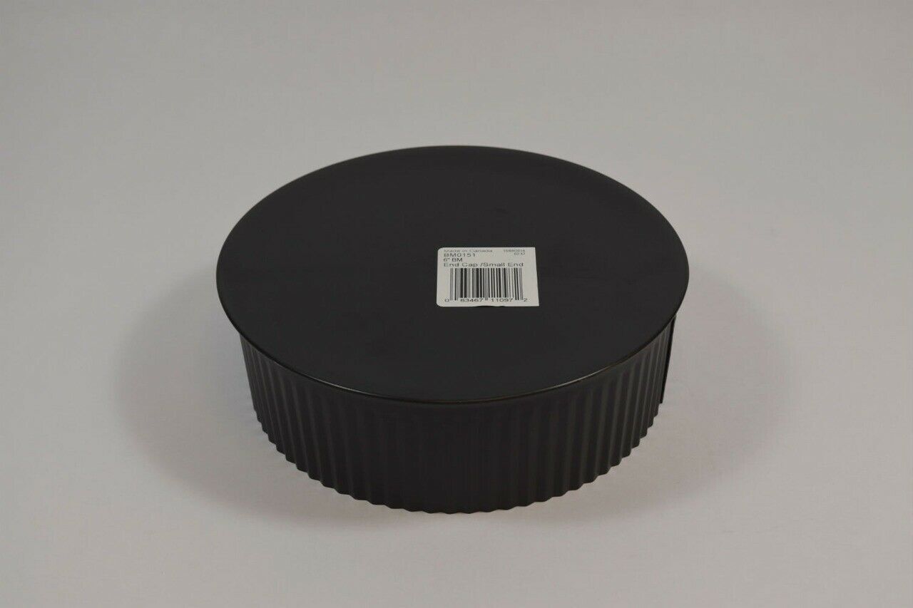 Gray Metal 6603SE 6" Black Wood Stove Pipe Cleanout Cap | eBay