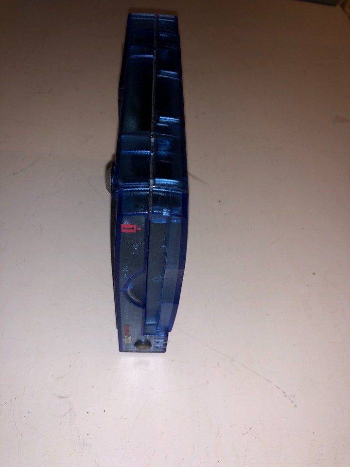 Iomega Z100 USB External Zip Drive, Transparent Blue. Untested. No ...