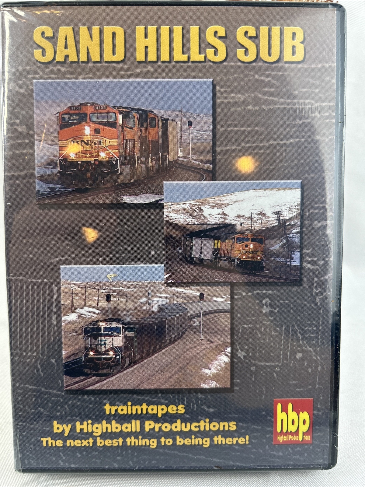 SAND HILL SUB DVD HBP Highball Productions Traintapes BNSF Train NIB ...