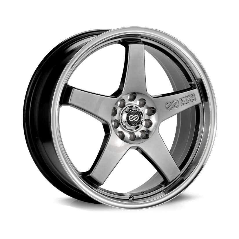 ENKEI EV5 ALLOY WHEEL 17 X 7 38/72.6/5X100/114.3 HYPER BLACK | eBay