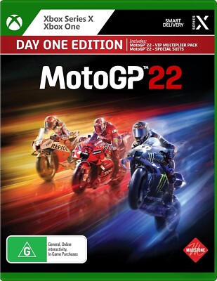 Moto GP 22 Racing DAY ONE (XBOX Series X XBOX ONE) NEW Sealed | eBay ...