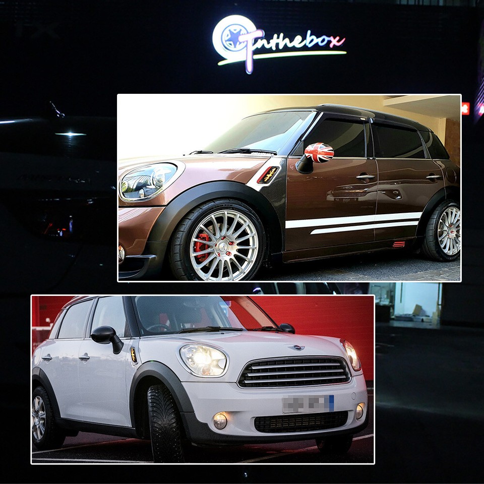 2X Amber Upgrade LED Front Side Marker Light Lamps For MINI Cooper R60 ...