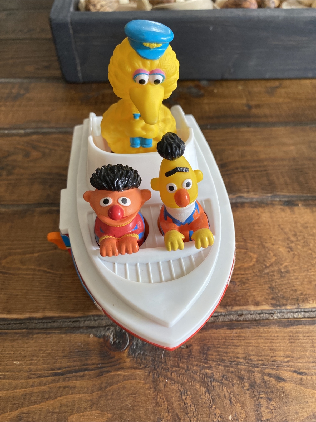 Vintage Illco 1992 Jim Henson's Sesame Street #8901 Big Bird's Boat ...