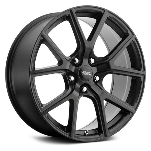 Voxx Replica TRACK HAWK Wheels 18x8 (40, 5x127, 71.5) Black Rims Set of ...