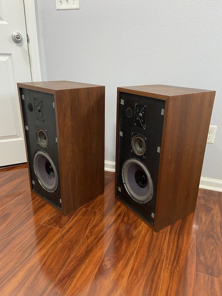 Vintage KLH CL-4 Research Ten Series Speakers 10 Woofer ( New Foam ) | eBay