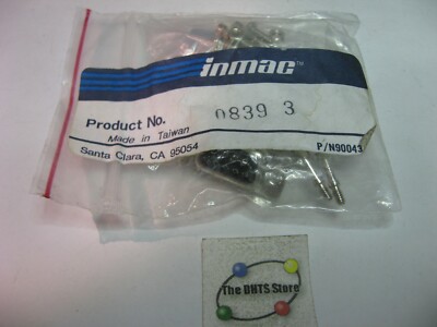 INMAC 0839-3 Connector Kit DB9 Female D-Sub Metal Hood w Hardware - NOS ...