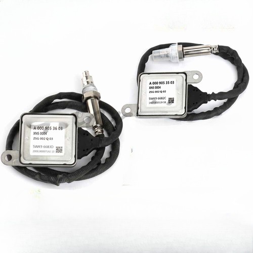 1 Pair Set Nox Sensor A0009053503+A0009053603 For MERCEDES-BENZ E250 ...