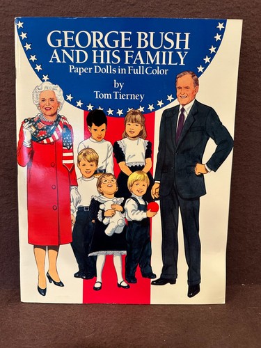 George H. Bush and His Family Paper Dolls by Tom Tierney | eBay